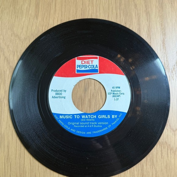 Diet Pepsi Cola | Media | Diet Pepsicola Music To Watch Girls By 45 Rpm ...
